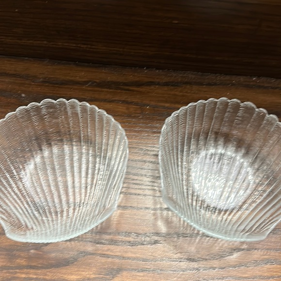 Dining | Anchor Hocking Salad Fruit Bowls Shell Shaped | Poshmark